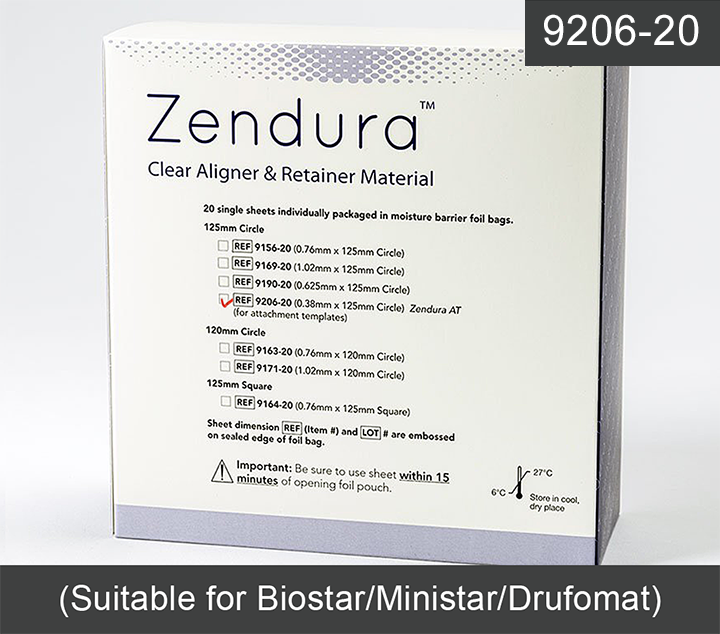 Zendura AT 0.38mm (.015")x125mm Circle – ZenduraDental